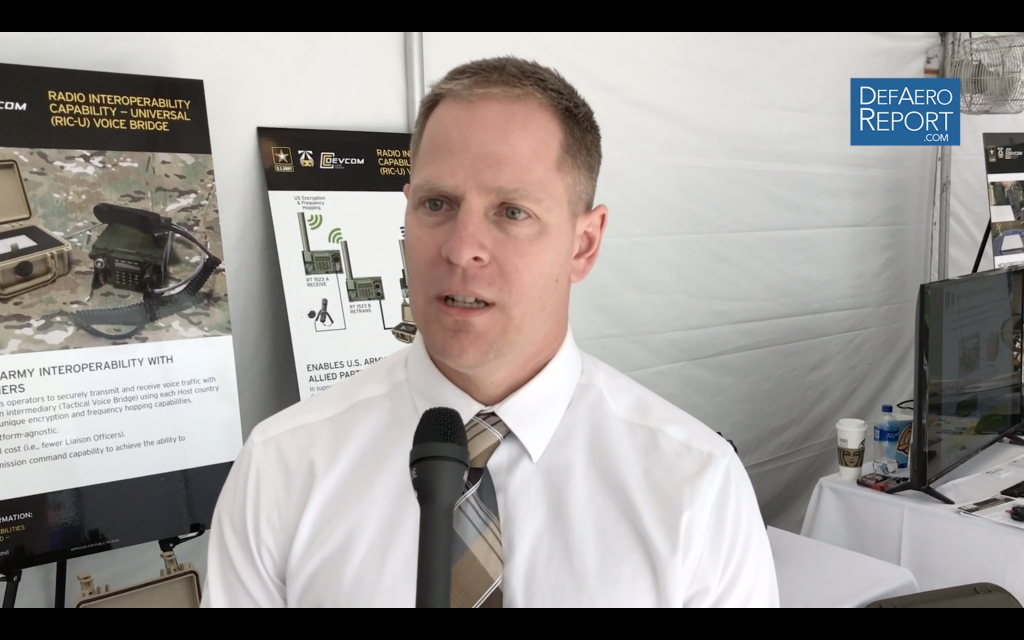 US Army's DiCarlo on RIC-U System that Connects US, Allied Radios ...