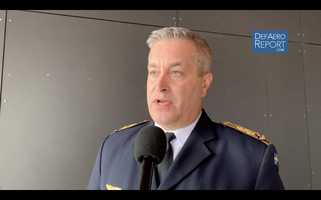 Swedish Air Force's Helgesson on Budget Increase, Readiness, FCAS ...