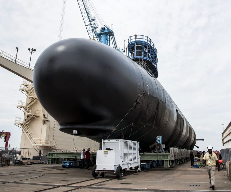 Indiana SSN 789 Rollout - Defense & Aerospace Report