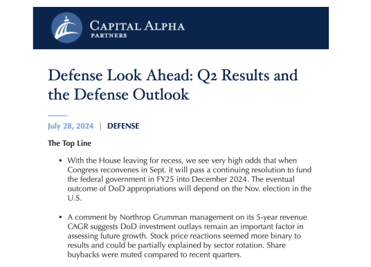 Welcome - Defense & Aerospace Report